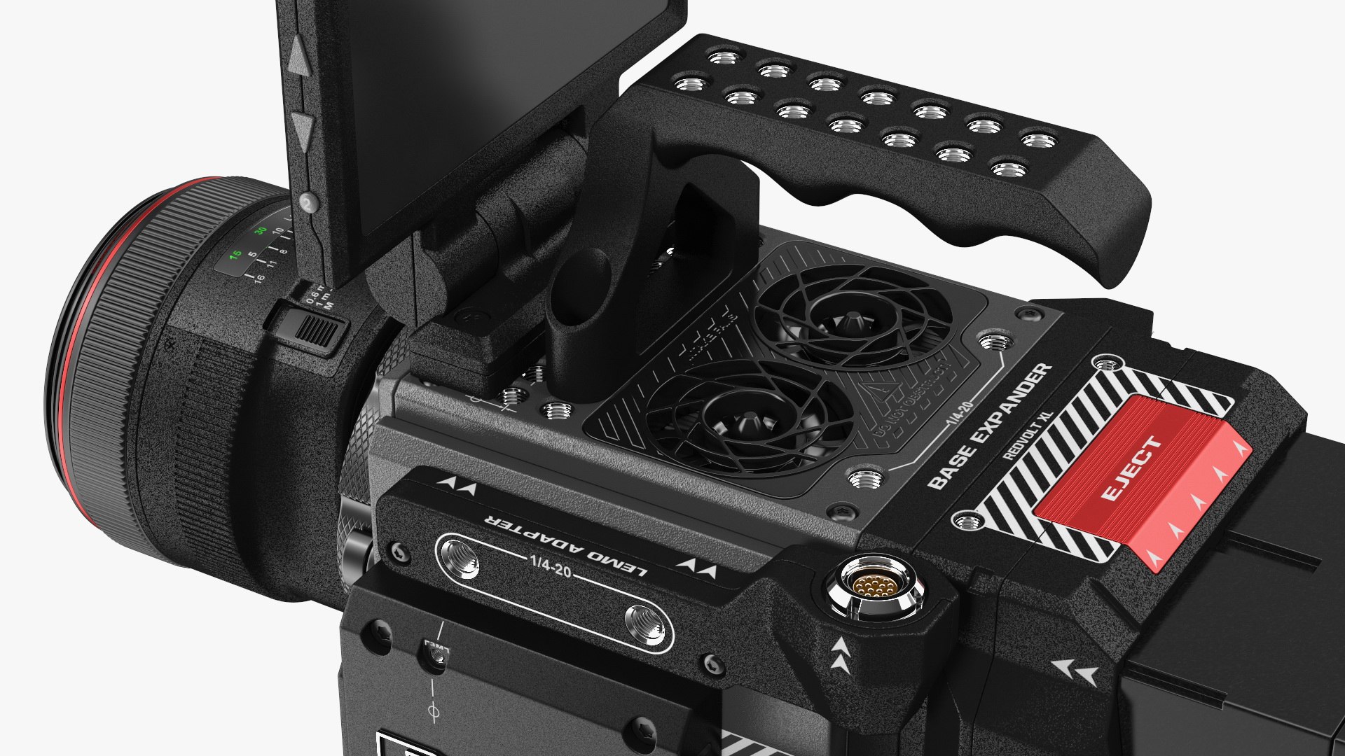 Red Dragon 5K Cinema Camera 3D Model - TurboSquid 2348829