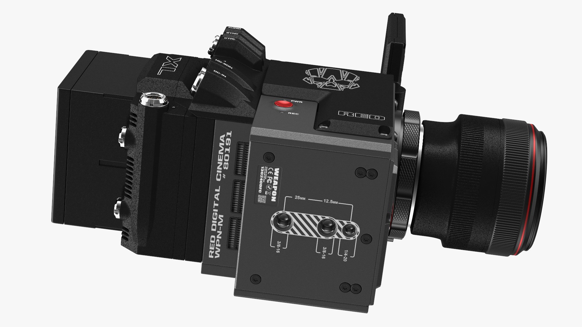 Red Dragon 5K Cinema Camera 3D Model - TurboSquid 2348829