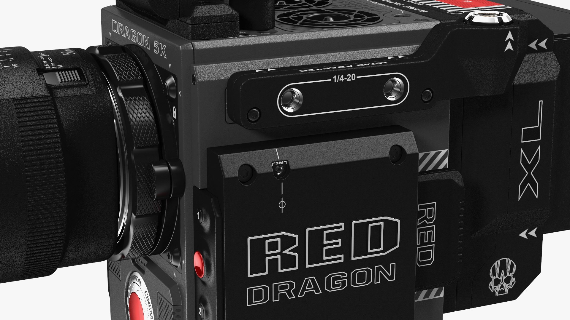 Red Dragon 5K Cinema Camera 3D Model - TurboSquid 2348829