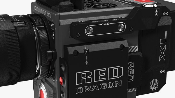 modelo 3d Cámara de cine Red Dragon 5K - TurboSquid 2348829
