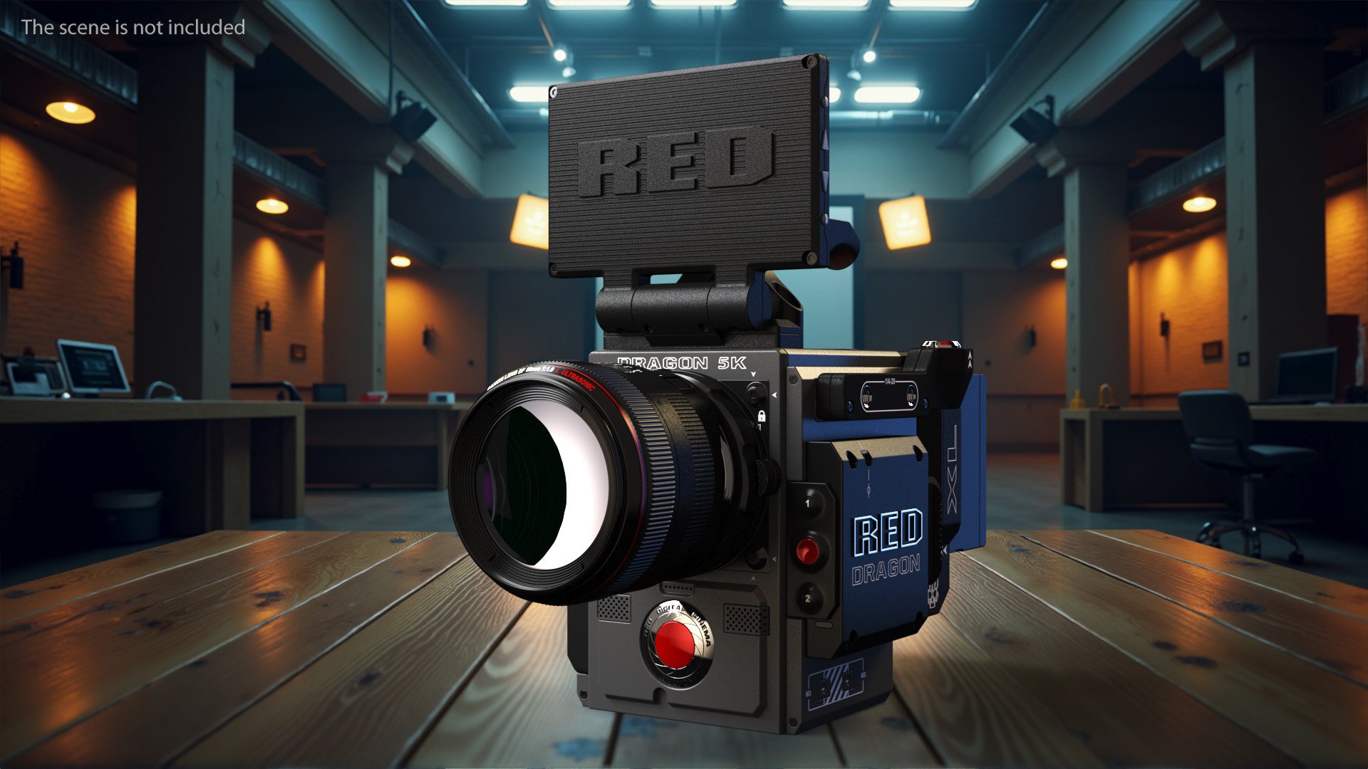 Red Dragon 5K Cinema Camera 3D Model - TurboSquid 2348829