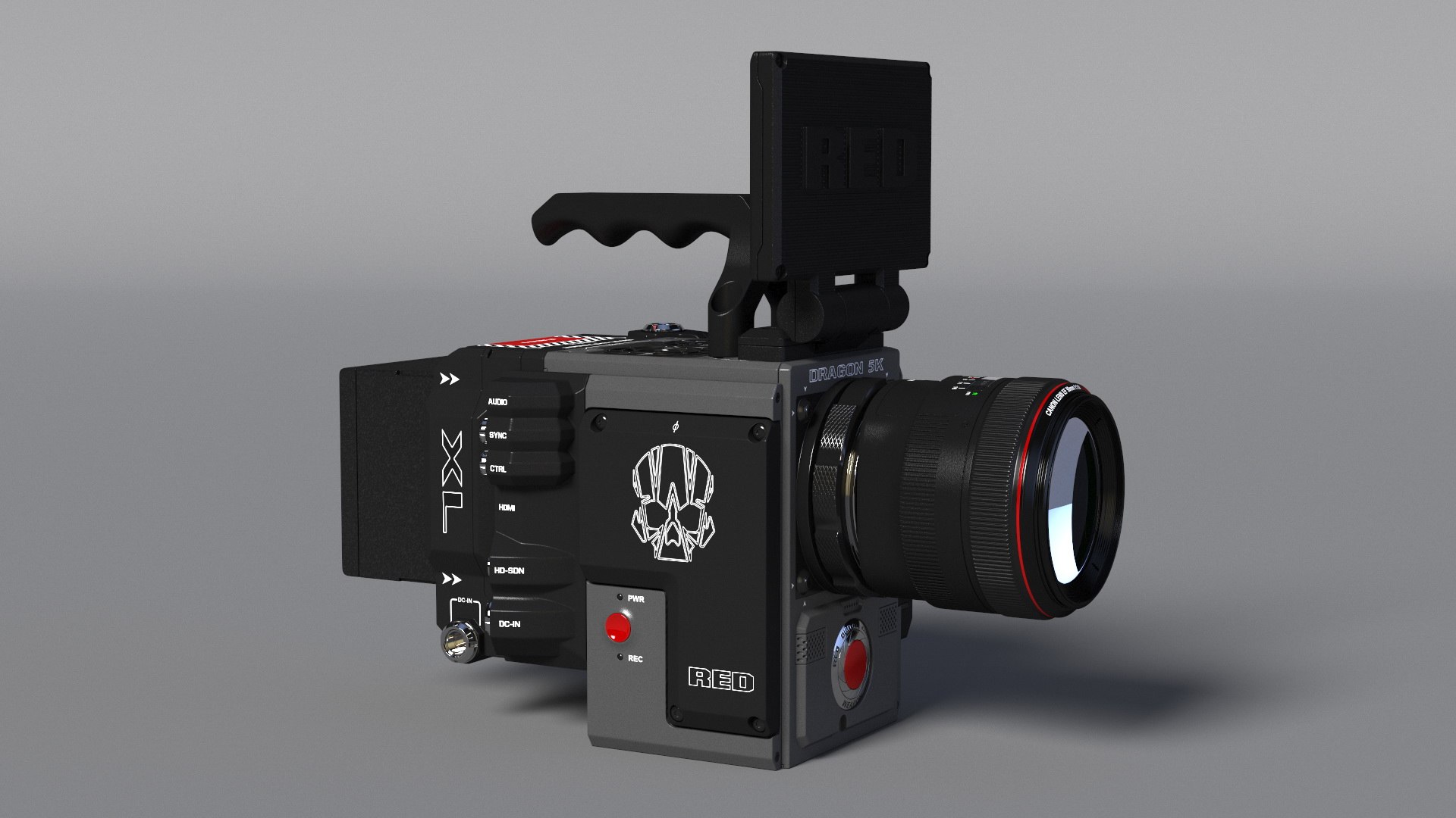 Red Dragon 5K Cinema Camera 3D Model - TurboSquid 2348829
