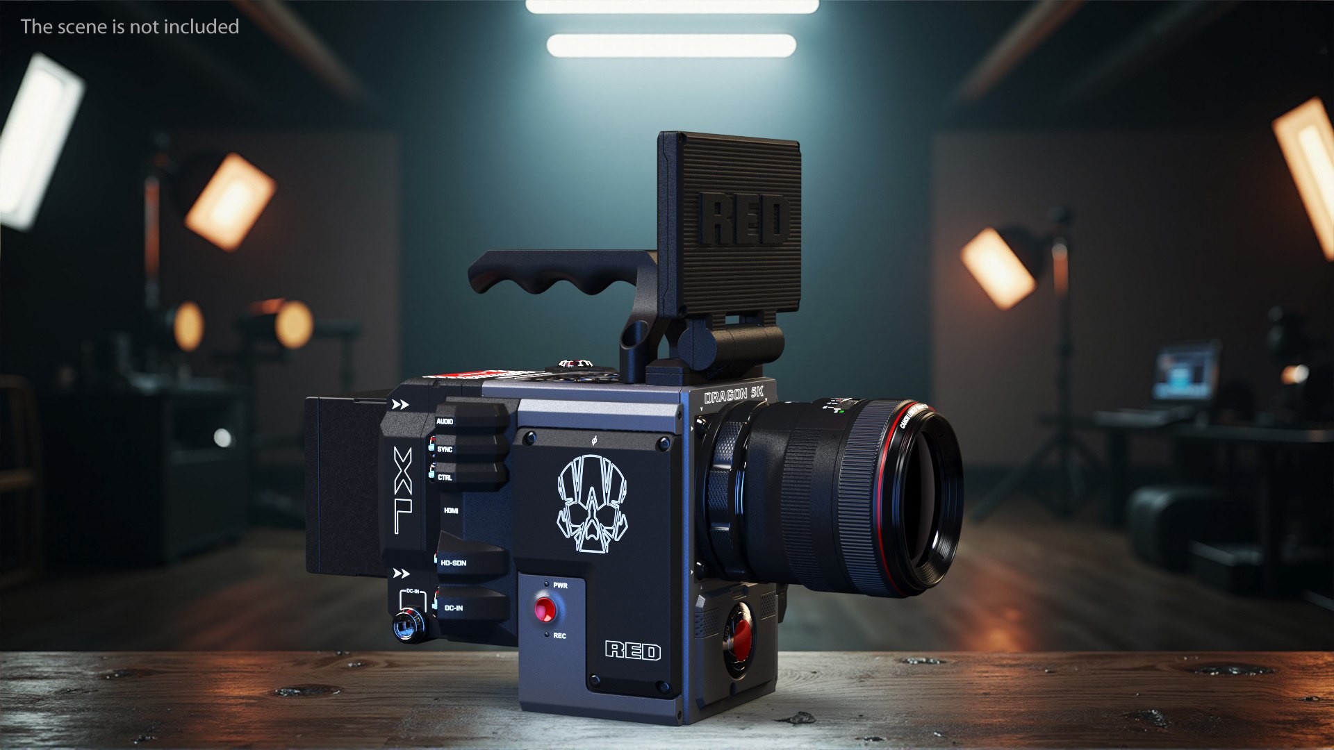 Red Dragon 5K Cinema Camera 3D Model - TurboSquid 2348829