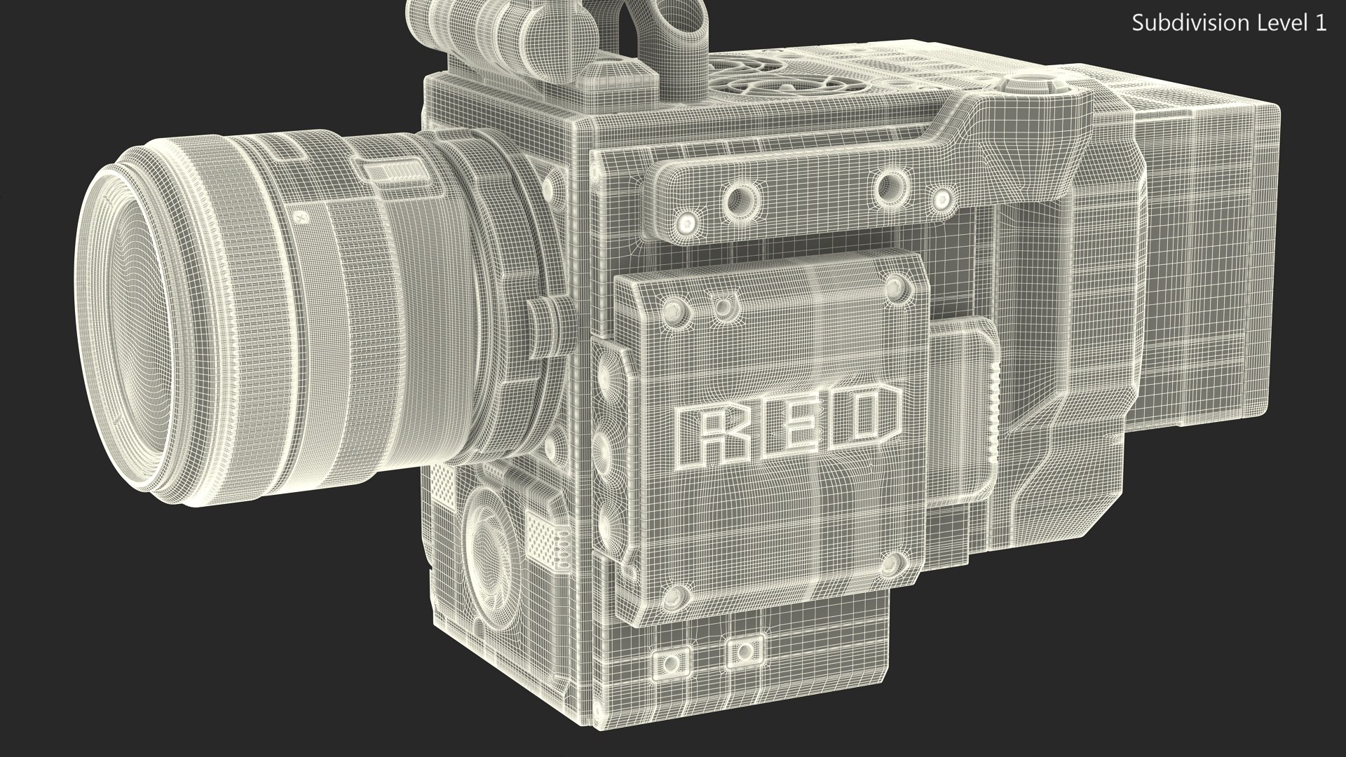 Red Dragon 5K Cinema Camera 3D Model - TurboSquid 2348829