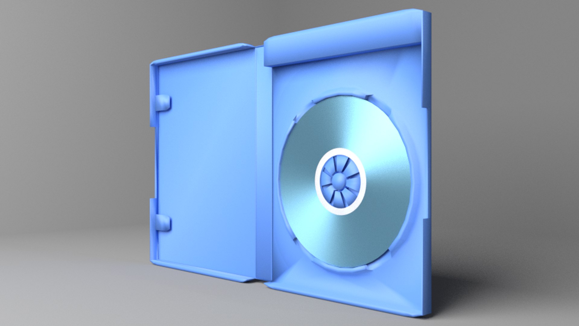 3D Model Blu-ray Disc Case - TurboSquid 1562327