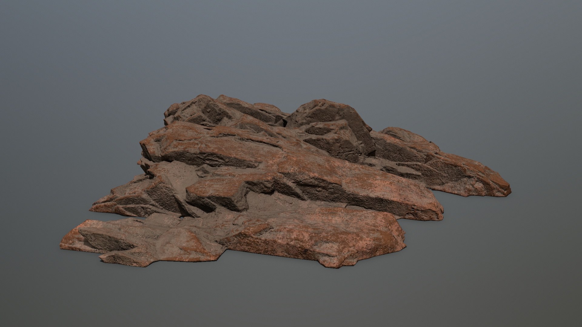 Desert Rock Model - TurboSquid 1587719