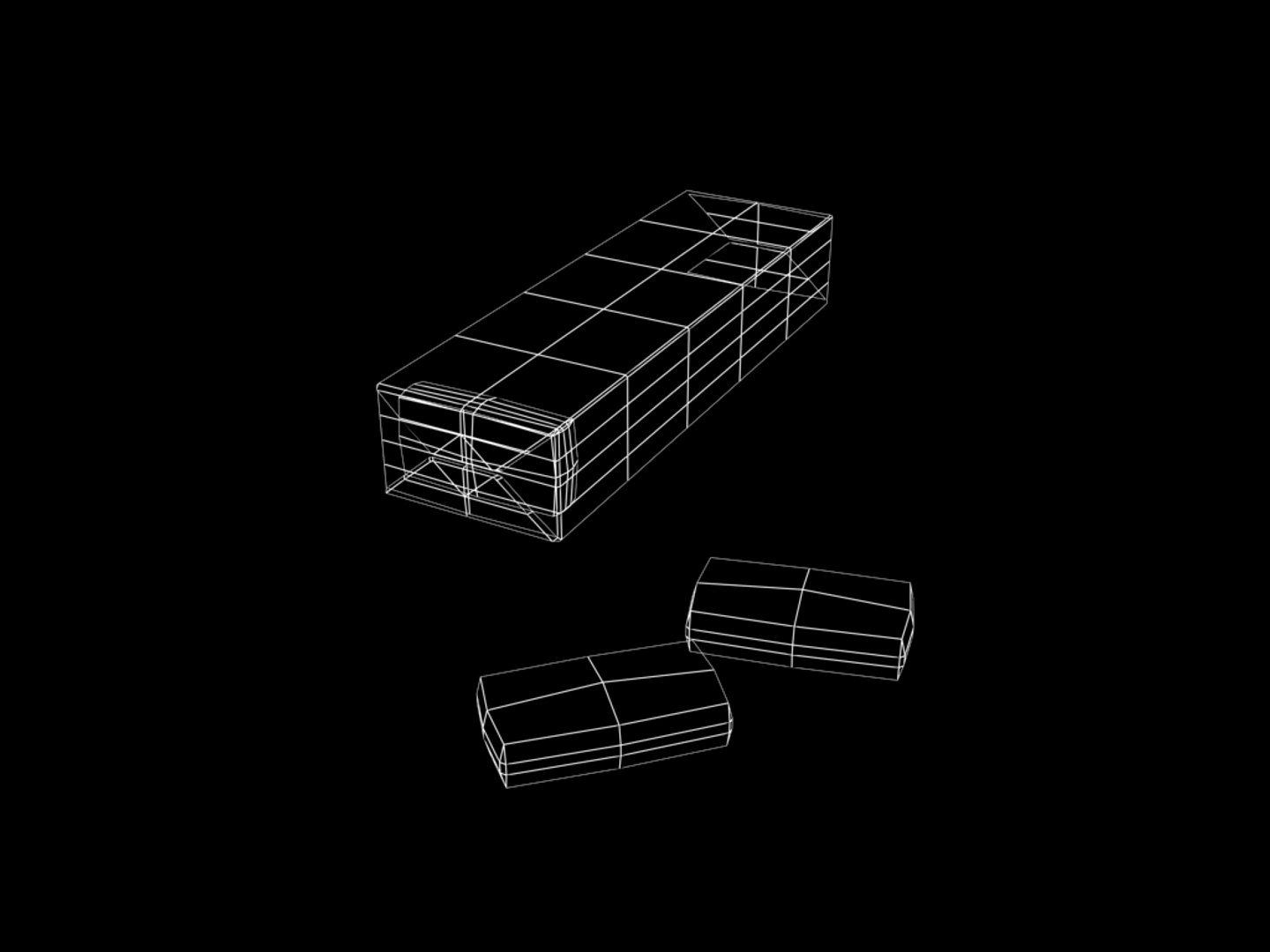 Chewing Gum 3d Model