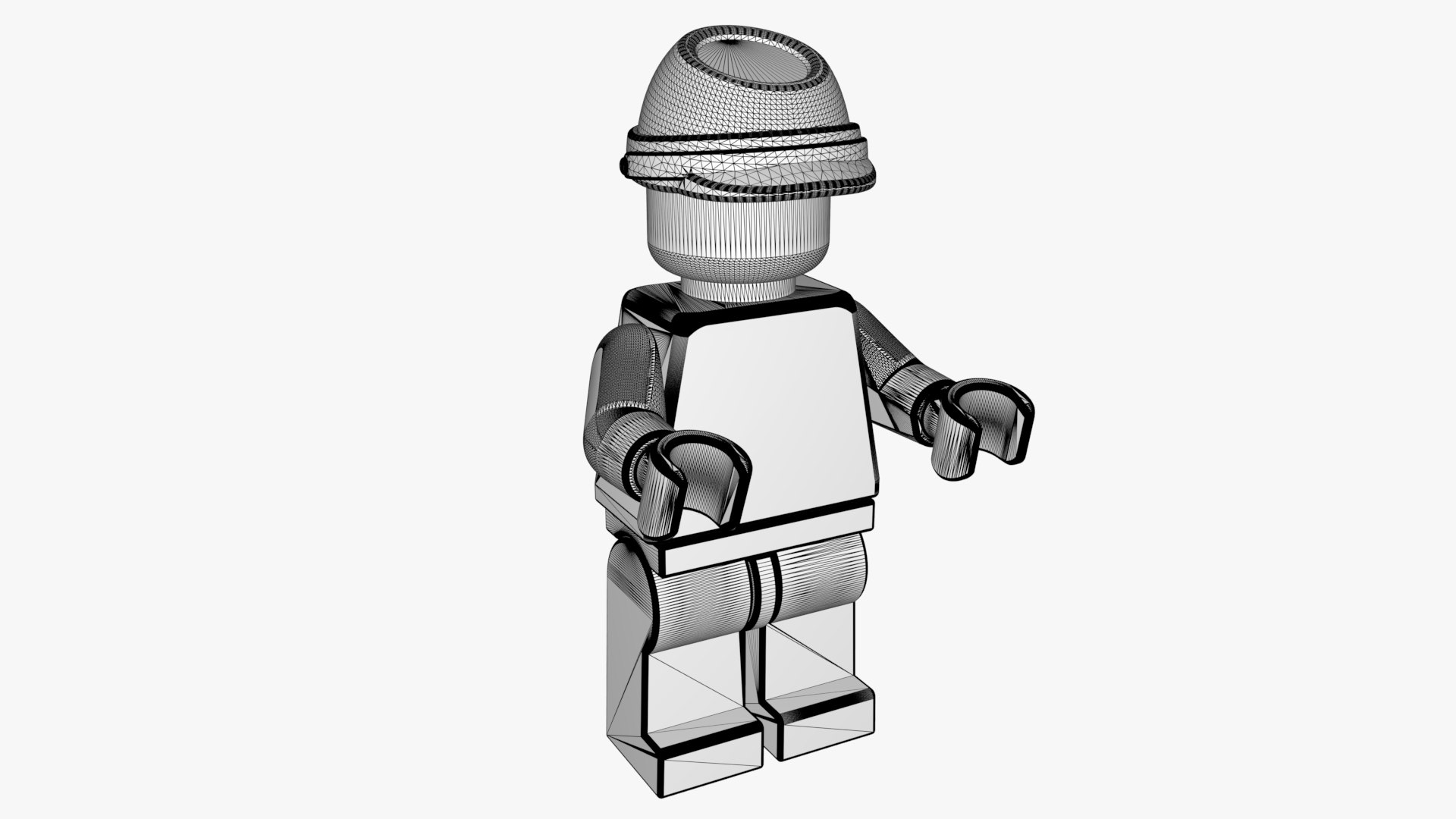 3D Lego Detailed 3D Scan Hat and Minifigure model - TurboSquid 1885424