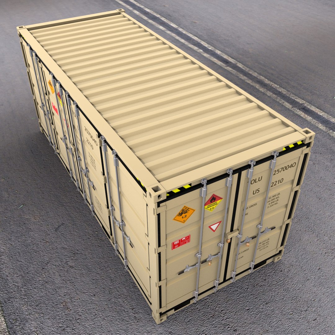 max military containers