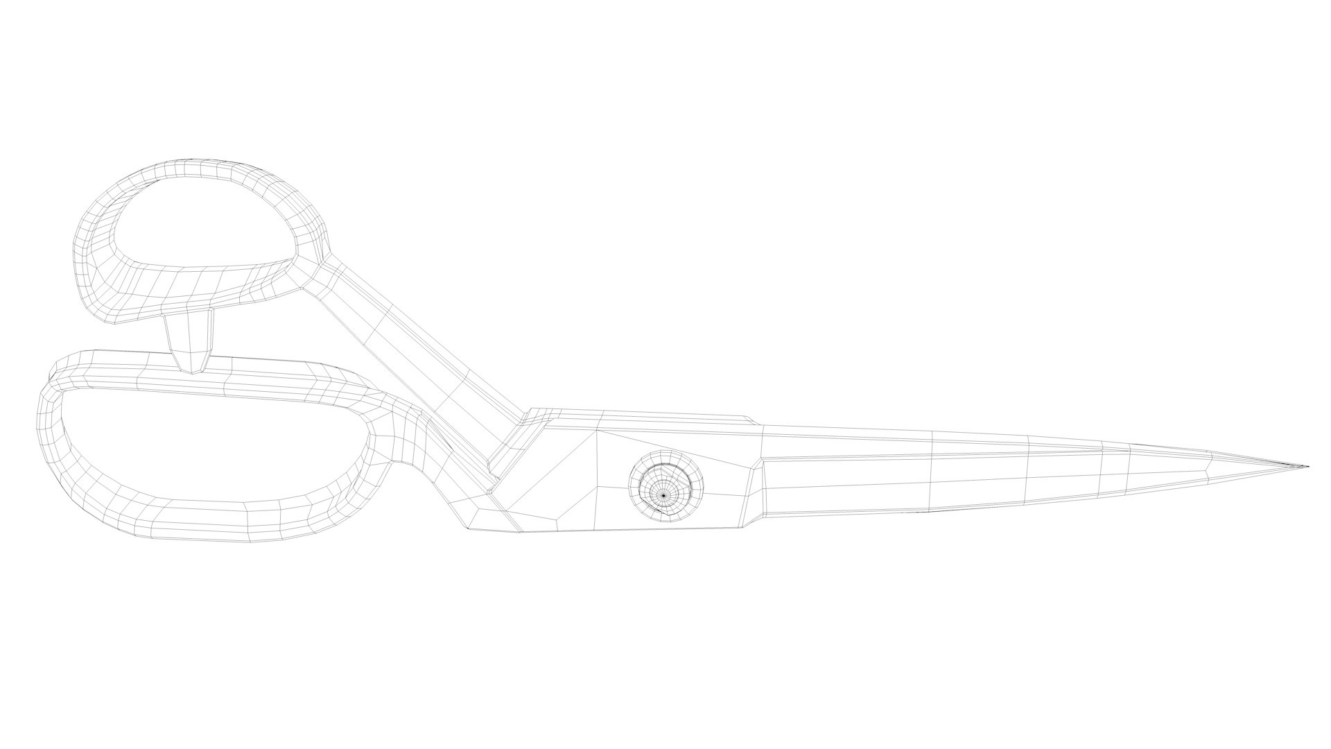 Scissors Sharp 3D Model - TurboSquid 1709457