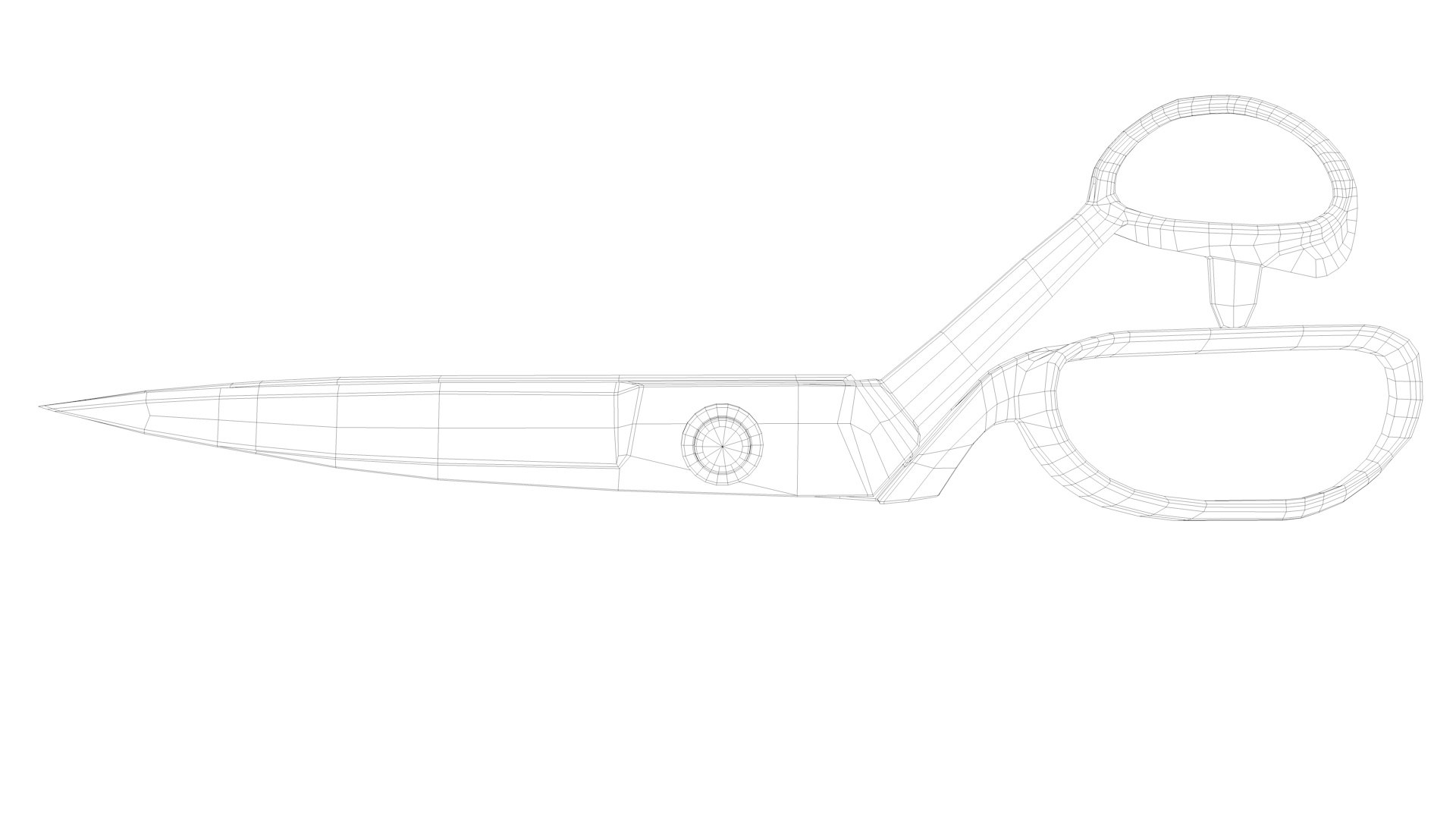 Scissors Sharp 3D Model - TurboSquid 1709457