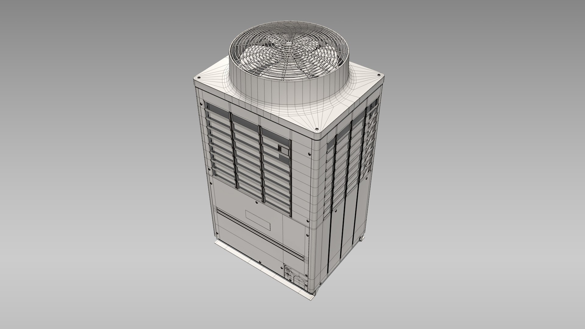 3D Outdoor Air Conditioning Units Collection Model - TurboSquid 1735448