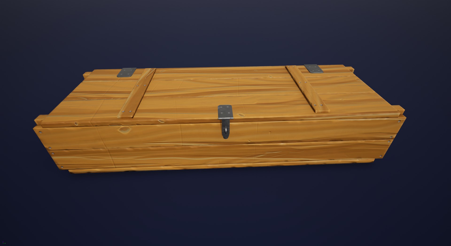 3D Stylized Wooden Crate model - TurboSquid 2151021