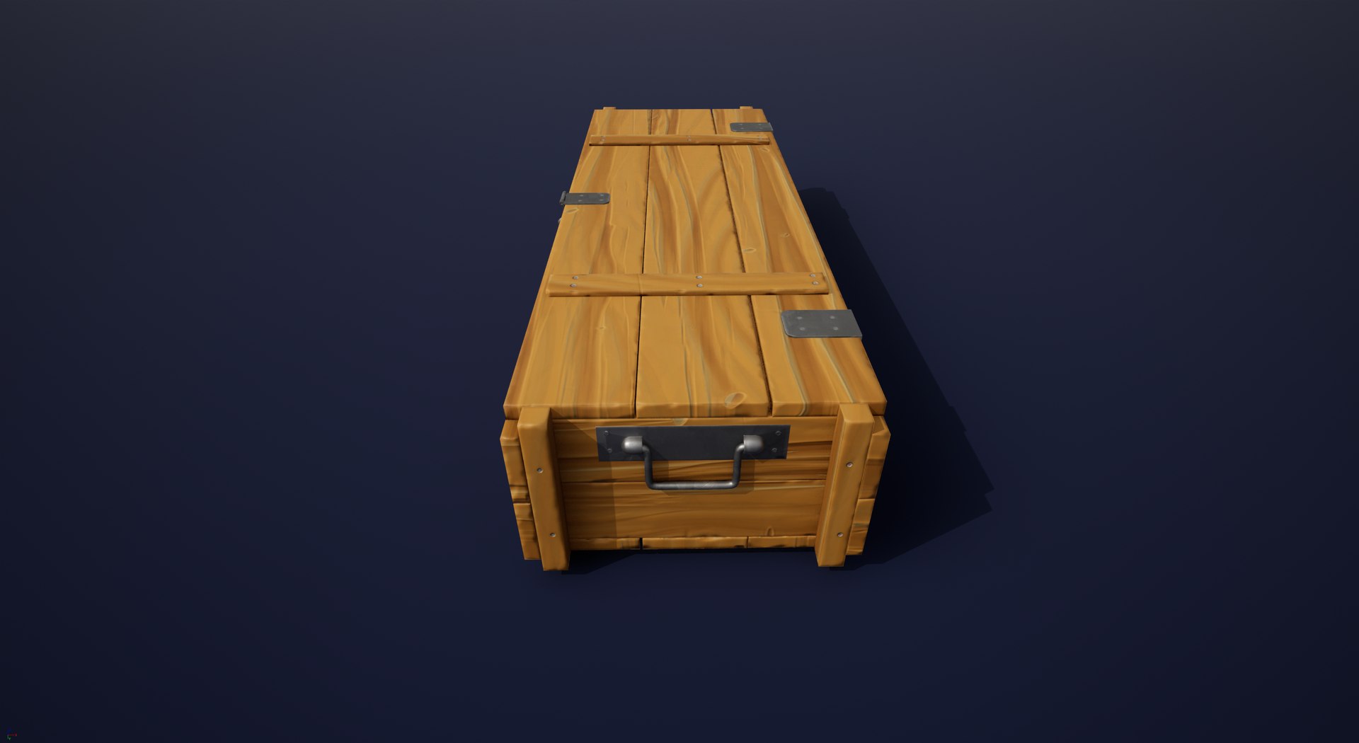 3D Stylized Wooden Crate model - TurboSquid 2151021