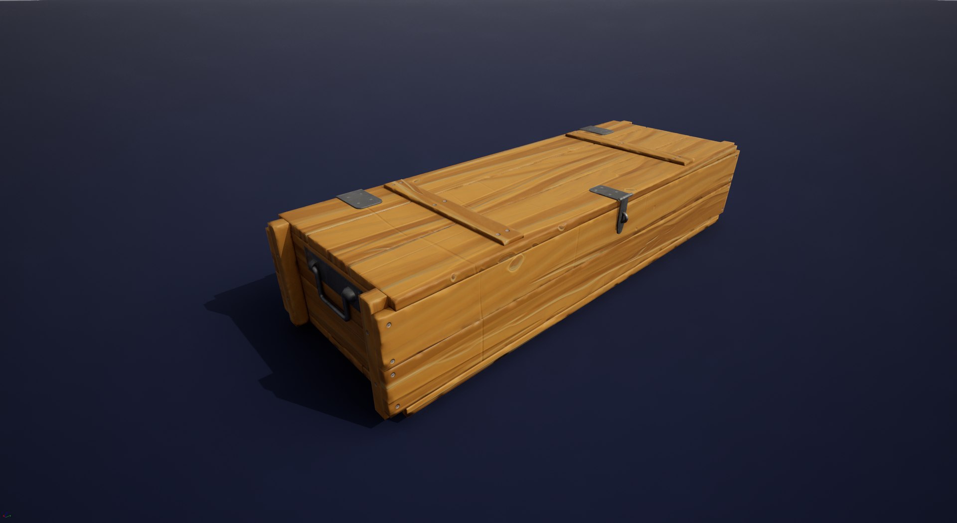 3D Stylized Wooden Crate model - TurboSquid 2151021