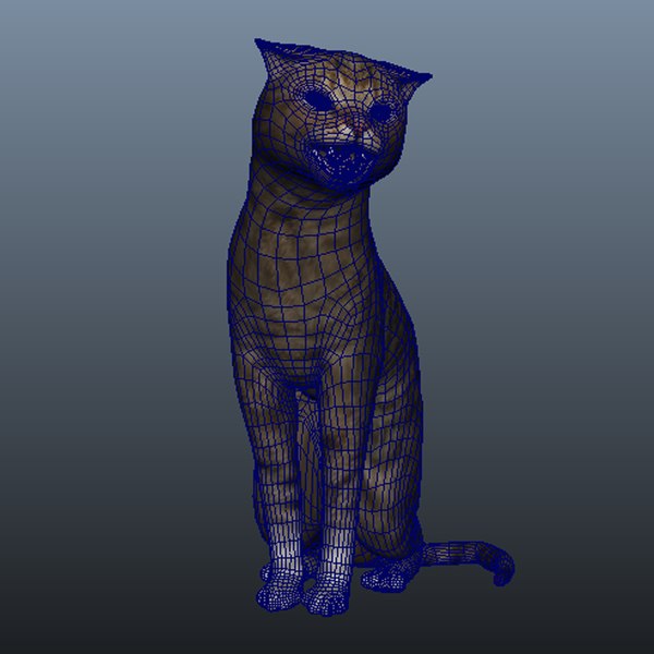modelo 3d Gato gratis - TurboSquid 1353041