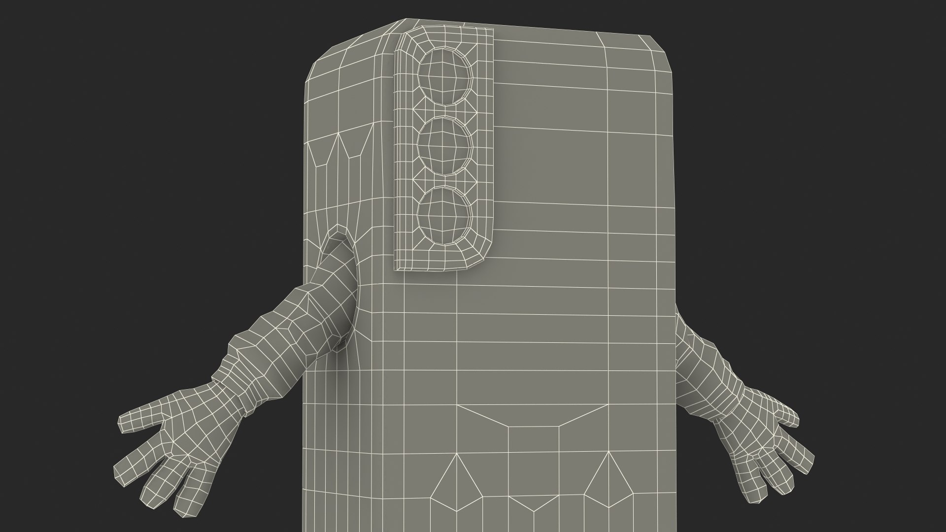 3D Advertising Costume Mobile Phone Orange Rigged - TurboSquid 2059685