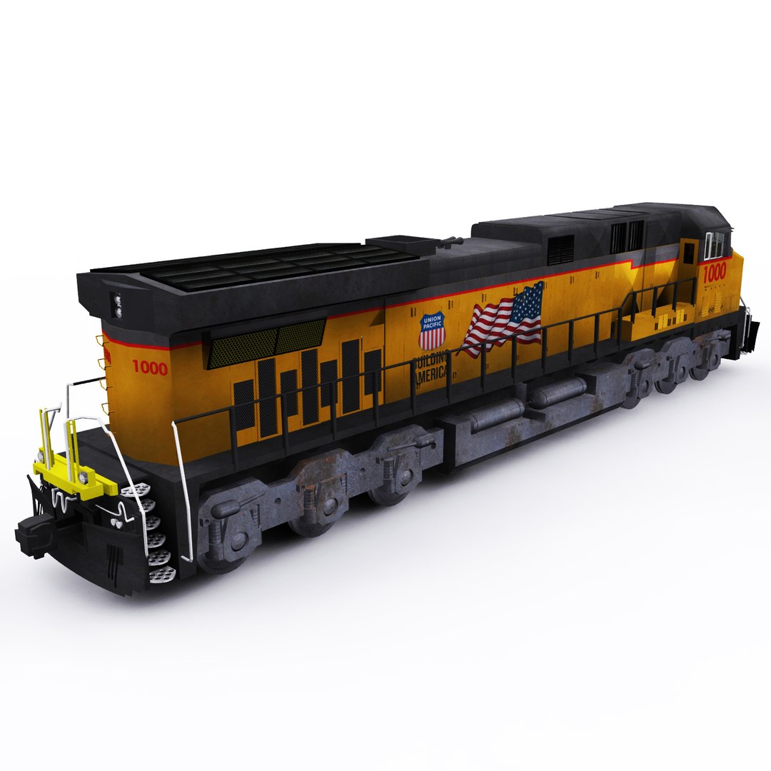 3D Ge Locomotive - TurboSquid 1321029