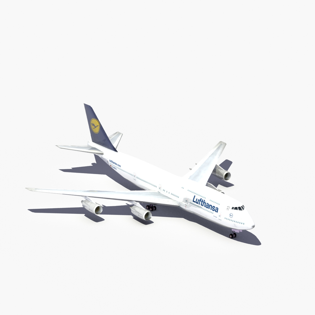 Boeing 747-8i Airplanes 747 3d Model