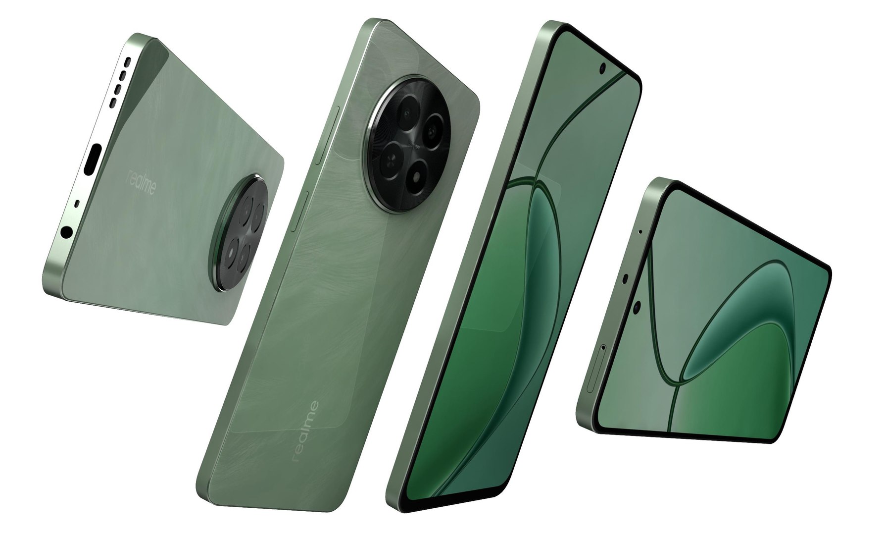 Realme 12x Green 3D Model - TurboSquid 2208572