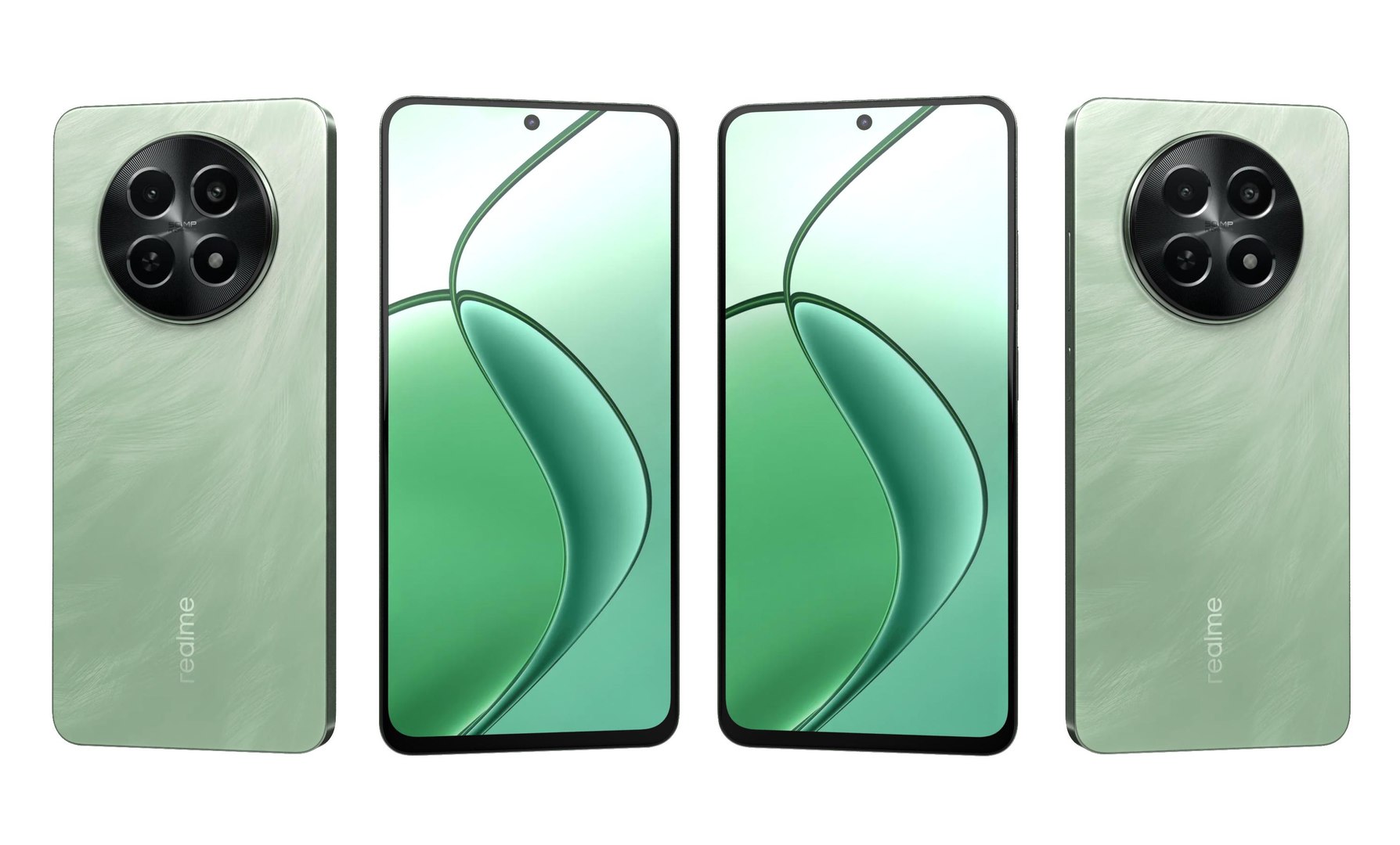 Realme 12x Green 3D Model - TurboSquid 2208572