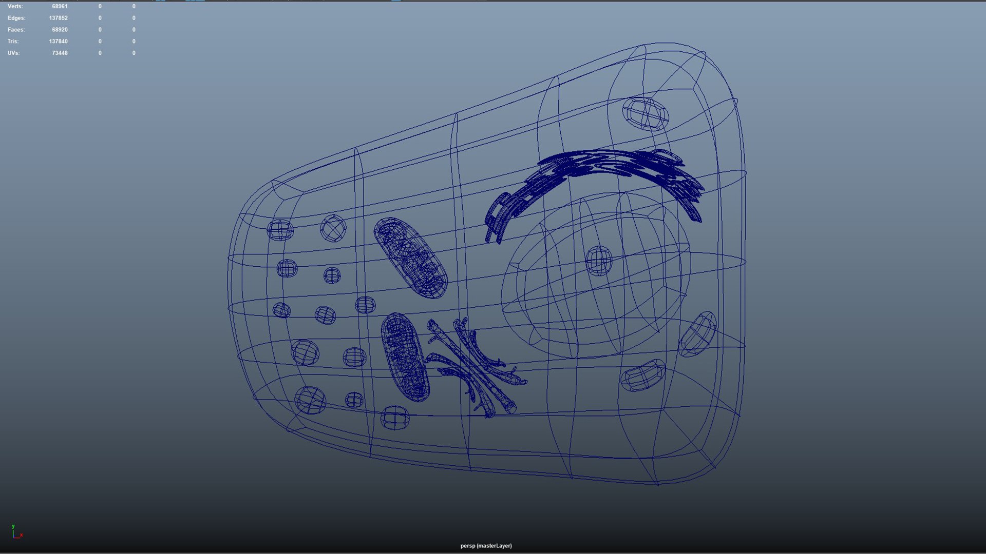 3D Mucous Cell - TurboSquid 2190081
