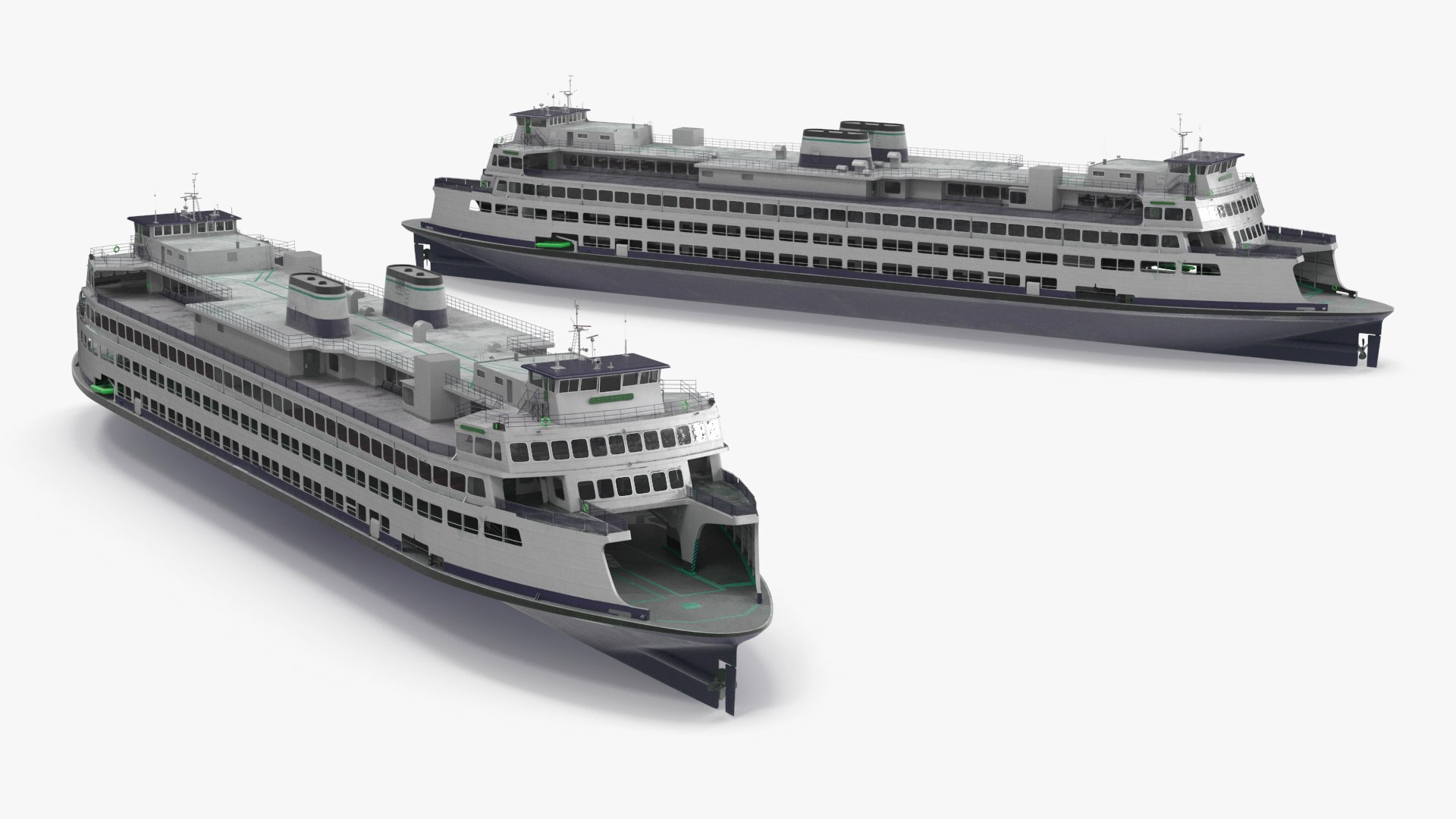 Large Ferry Ship 3D model - TurboSquid 2112320