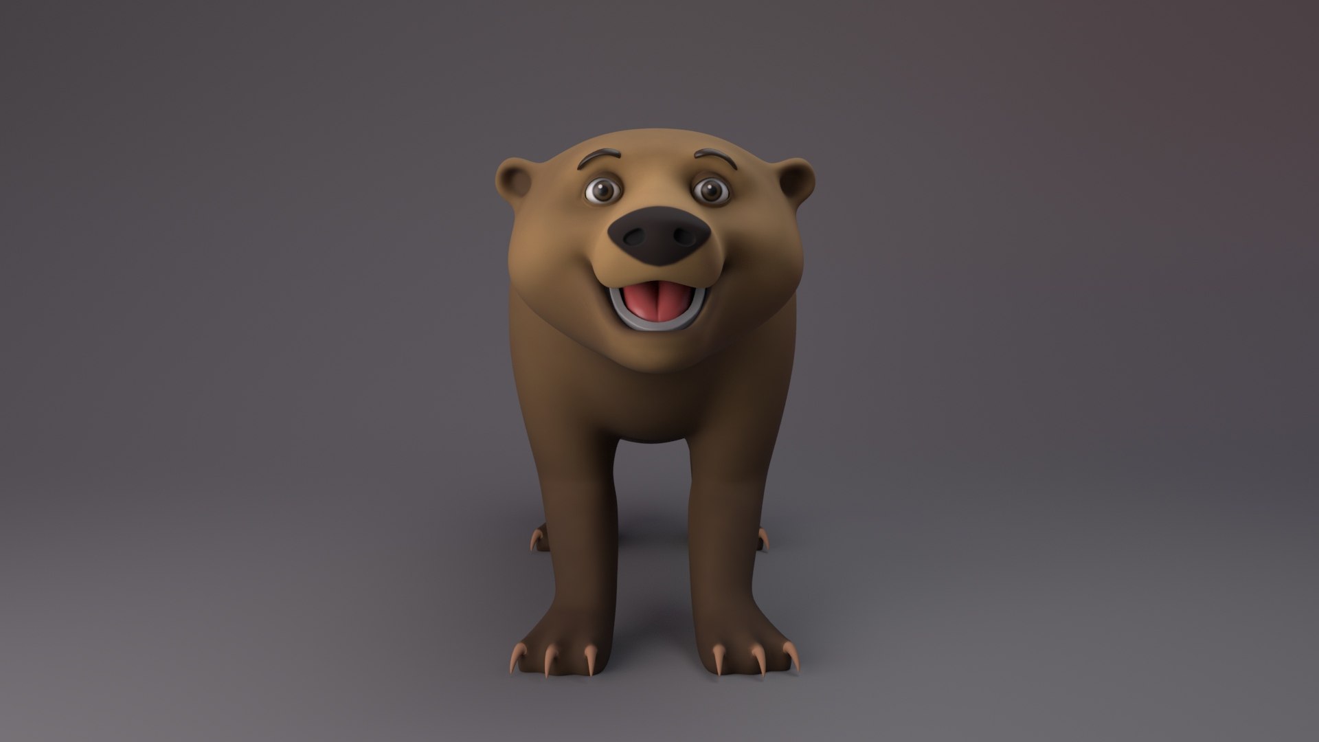 Bear animation 3D model - TurboSquid 1222624