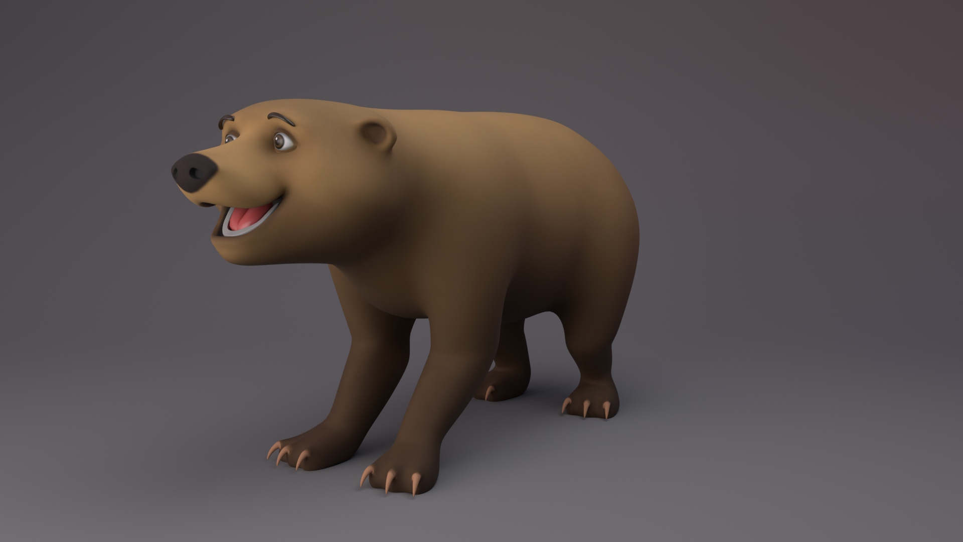 Bear animation 3D model - TurboSquid 1222624