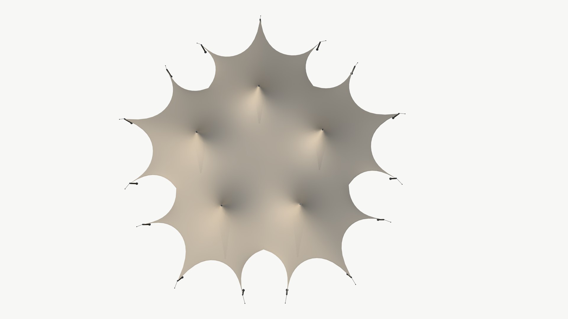 Structure Tensile Design 3D Model - TurboSquid 2122850
