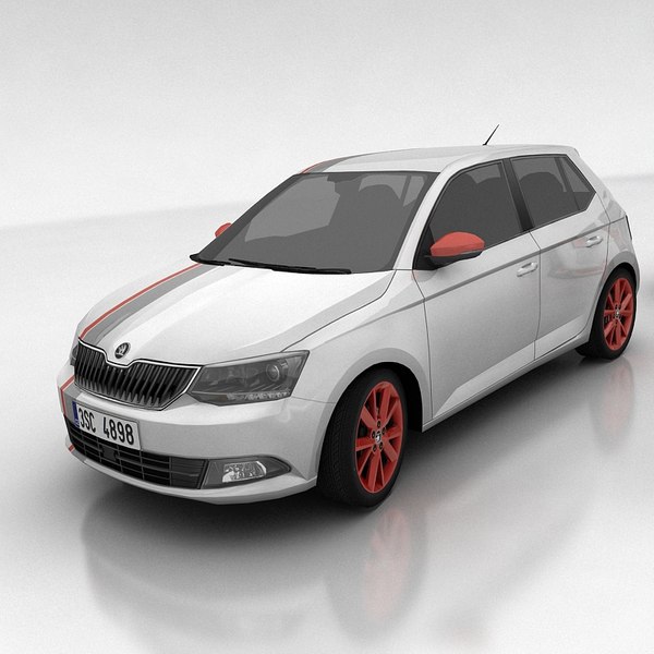 modelo 3d Skoda Fabia 3 Hatchback - TurboSquid 1064851