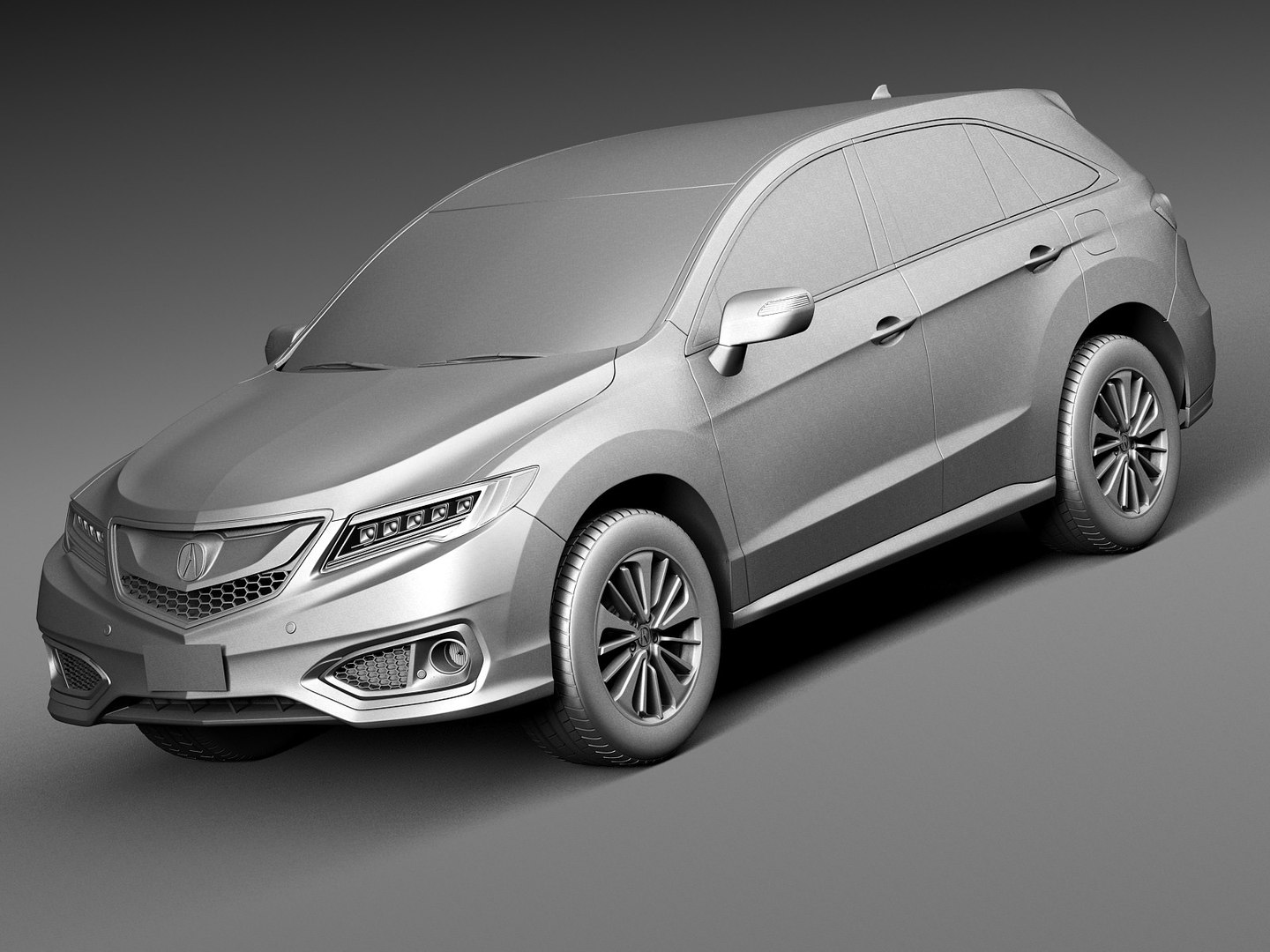 3d 2016 Acura Rdx