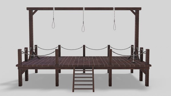 modelo 3d Triple horca medieval - TurboSquid 1758513