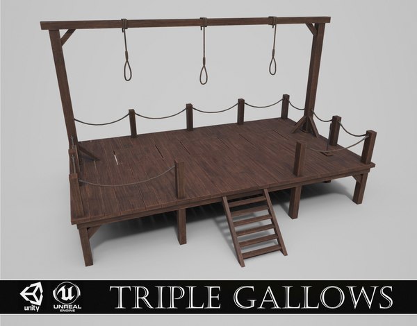 Gallows 3D Models for Download | TurboSquid