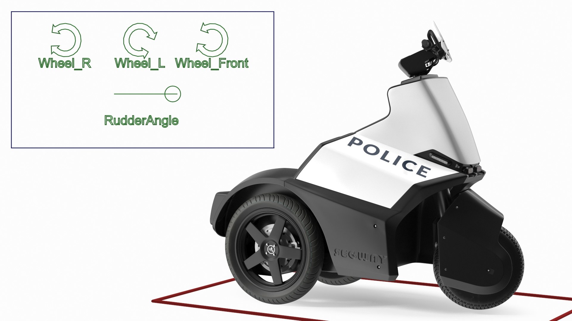 3D Segway SE 3 Patroller Rigged - TurboSquid 1957723
