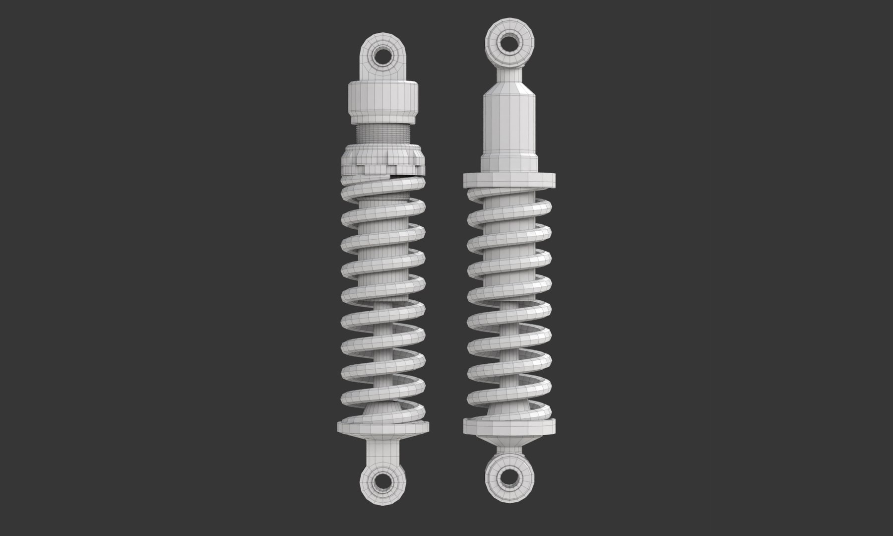 3D Animated Shock Absorber Model - TurboSquid 2324421