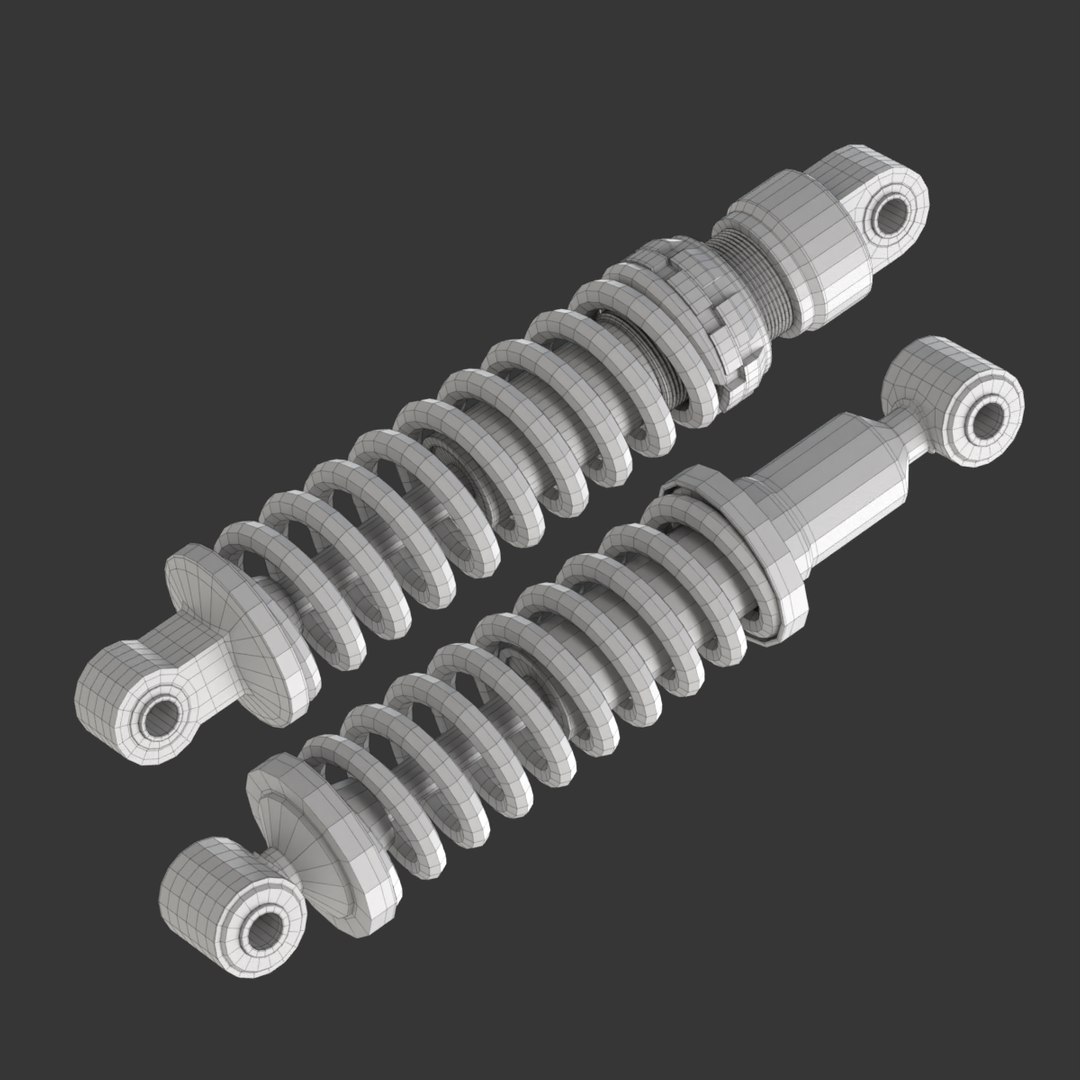 3D Animated Shock Absorber Model - TurboSquid 2324421