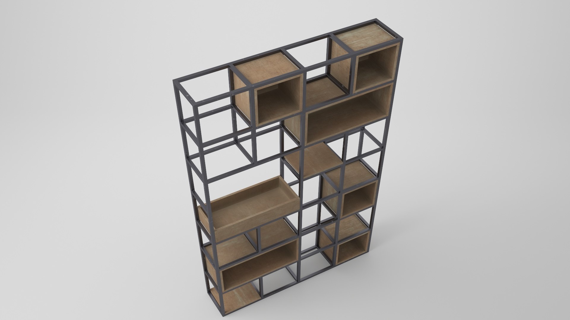 Bookcase v2 3D model - TurboSquid 1450115