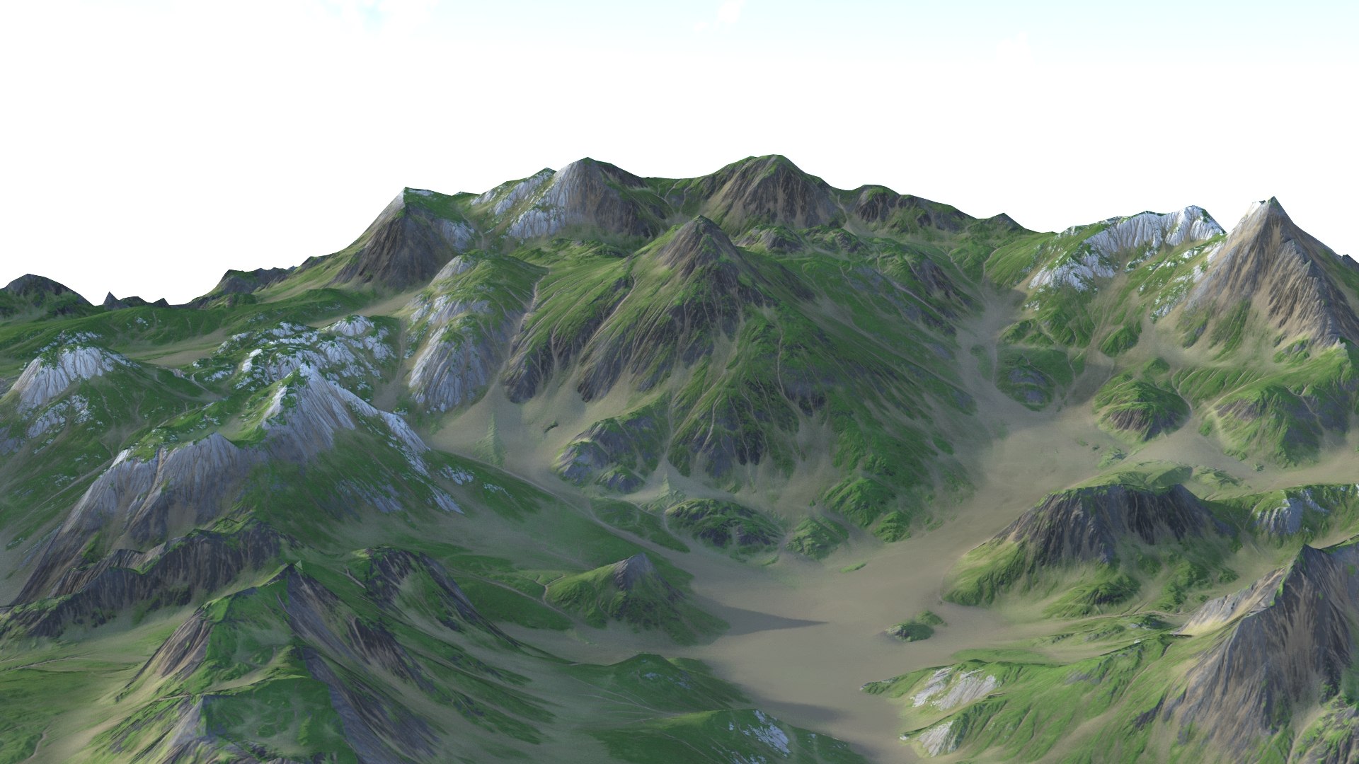 3D Model Landscape 80 - TurboSquid 1974570