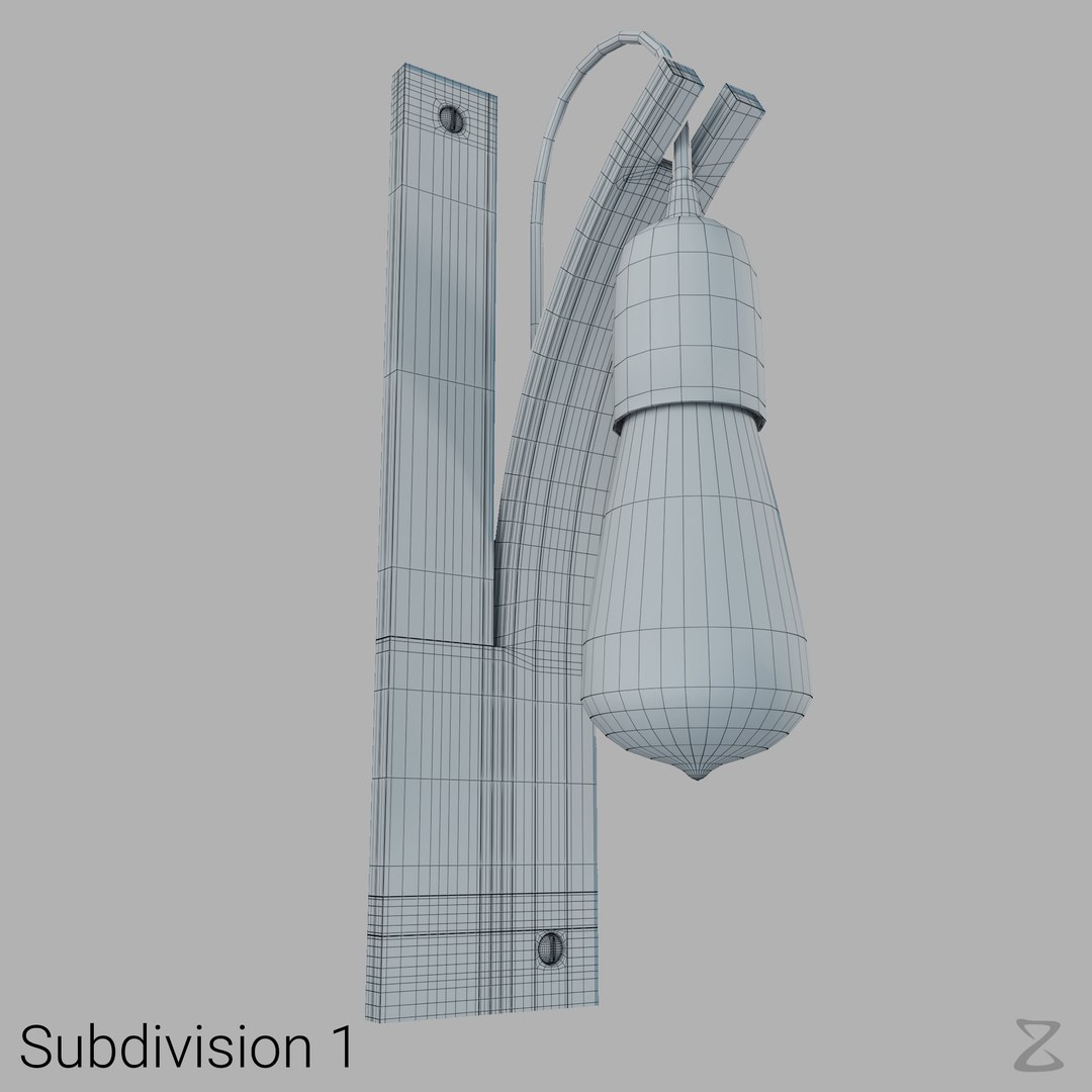 Wall Light 3D - TurboSquid 1290862