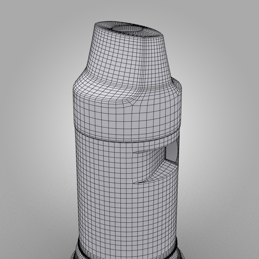 Asthma Inhaler 3d Max