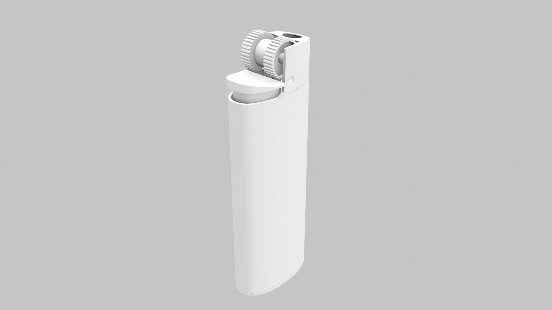 lighter blender 3d model