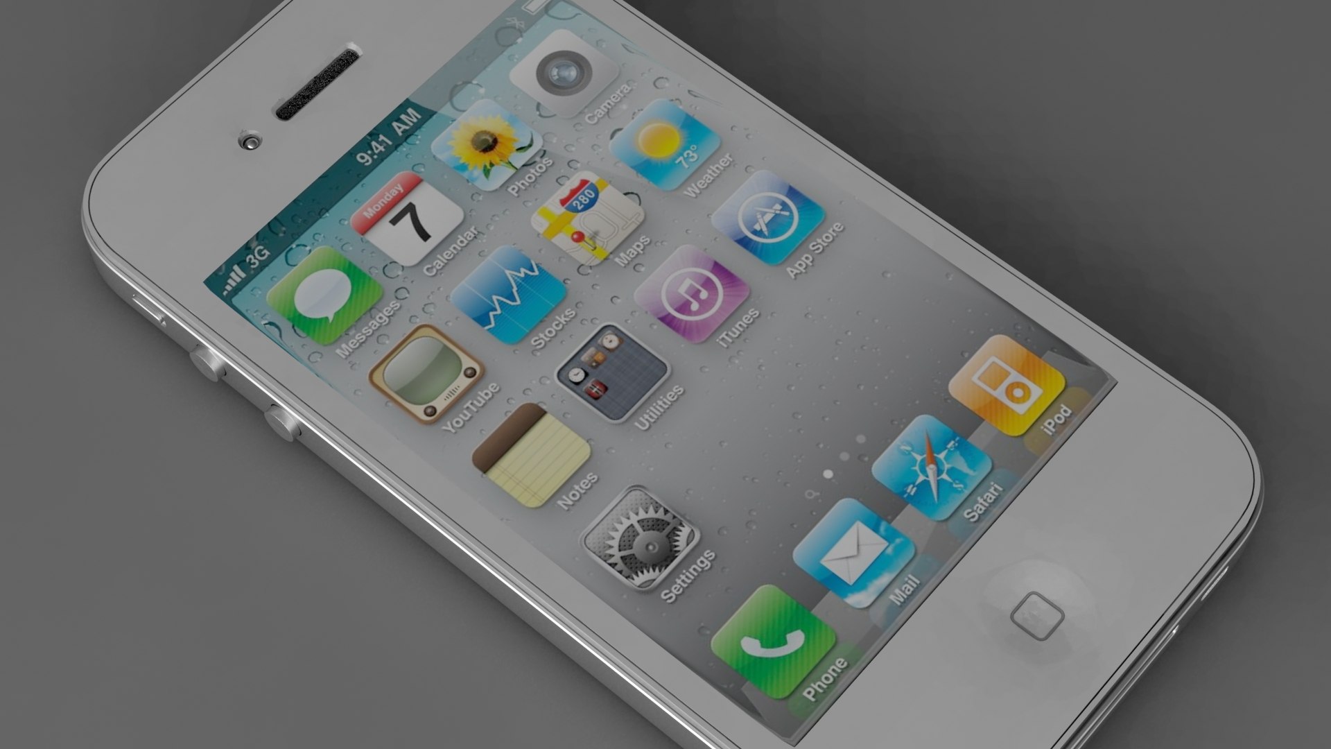 3d model of phone 4s
