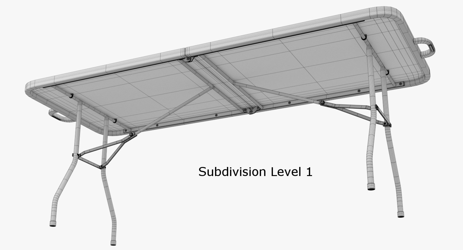 X Folding Table
