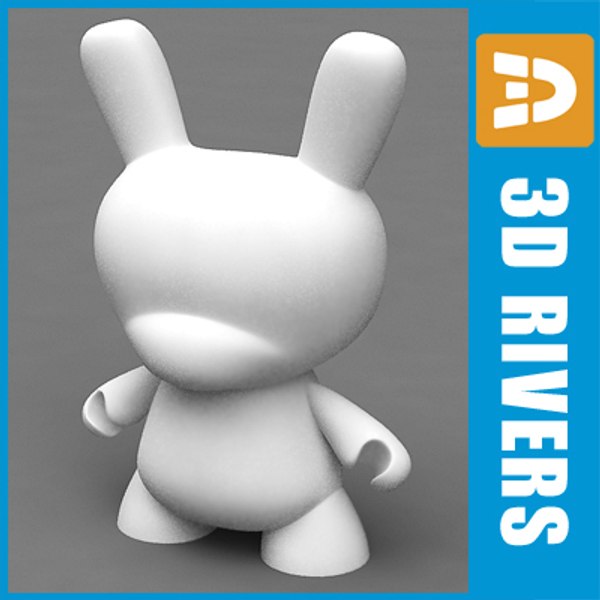 vinyl munny toys 3d model