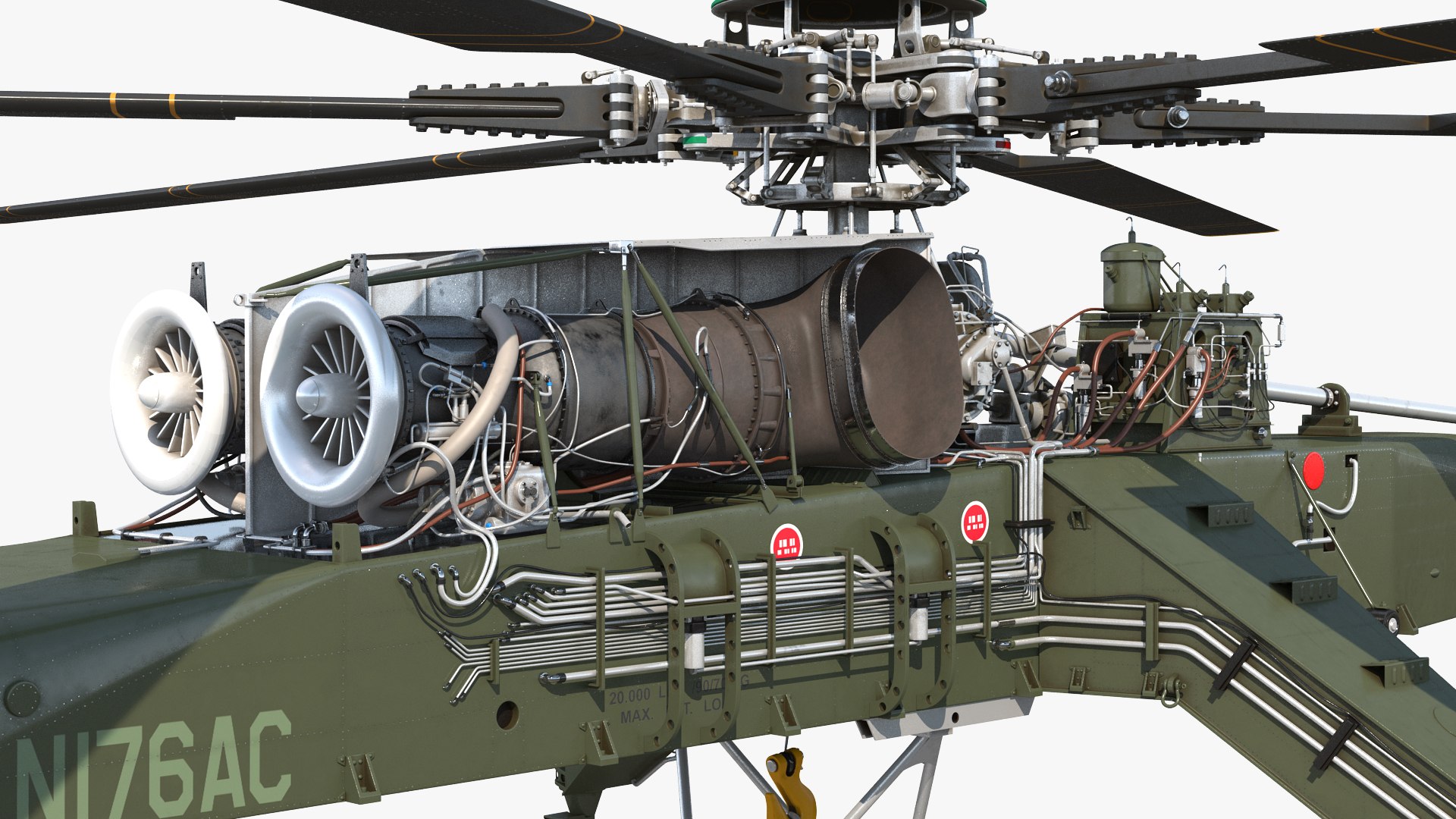 Sikorsky military rigged helicopters 3D model - TurboSquid 1495599