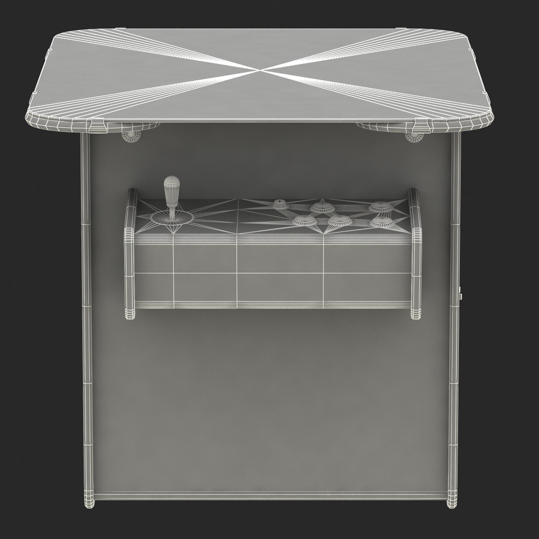 3d Model Arcade Multigame Table