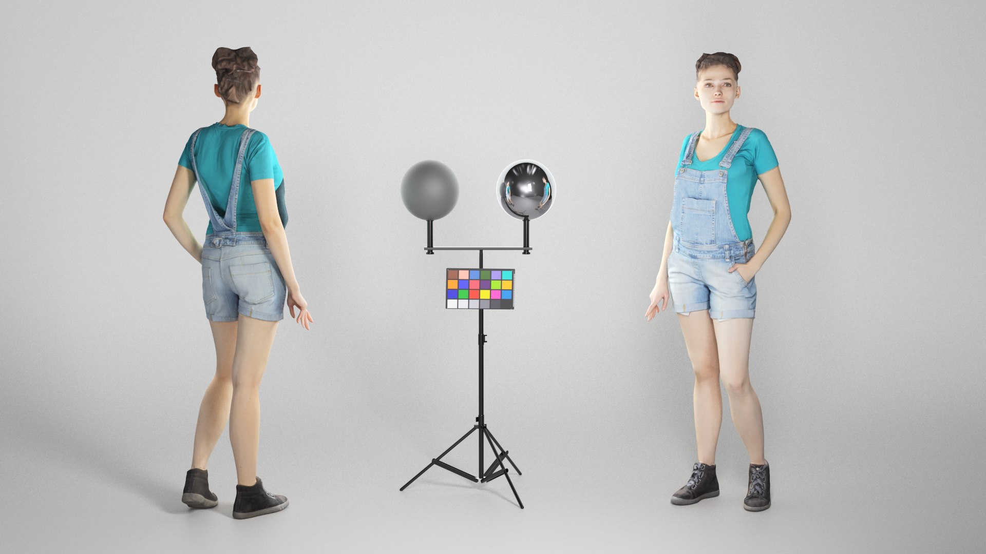 3D Photogrammetry Young Woman Character Model - TurboSquid 1620911