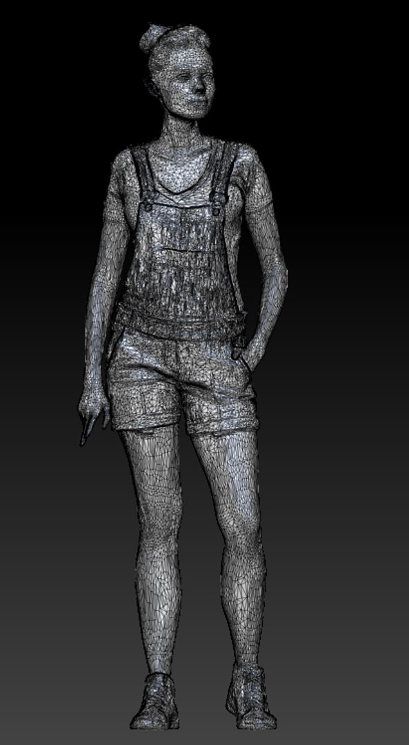 3D Photogrammetry Young Woman Character Model - TurboSquid 1620911