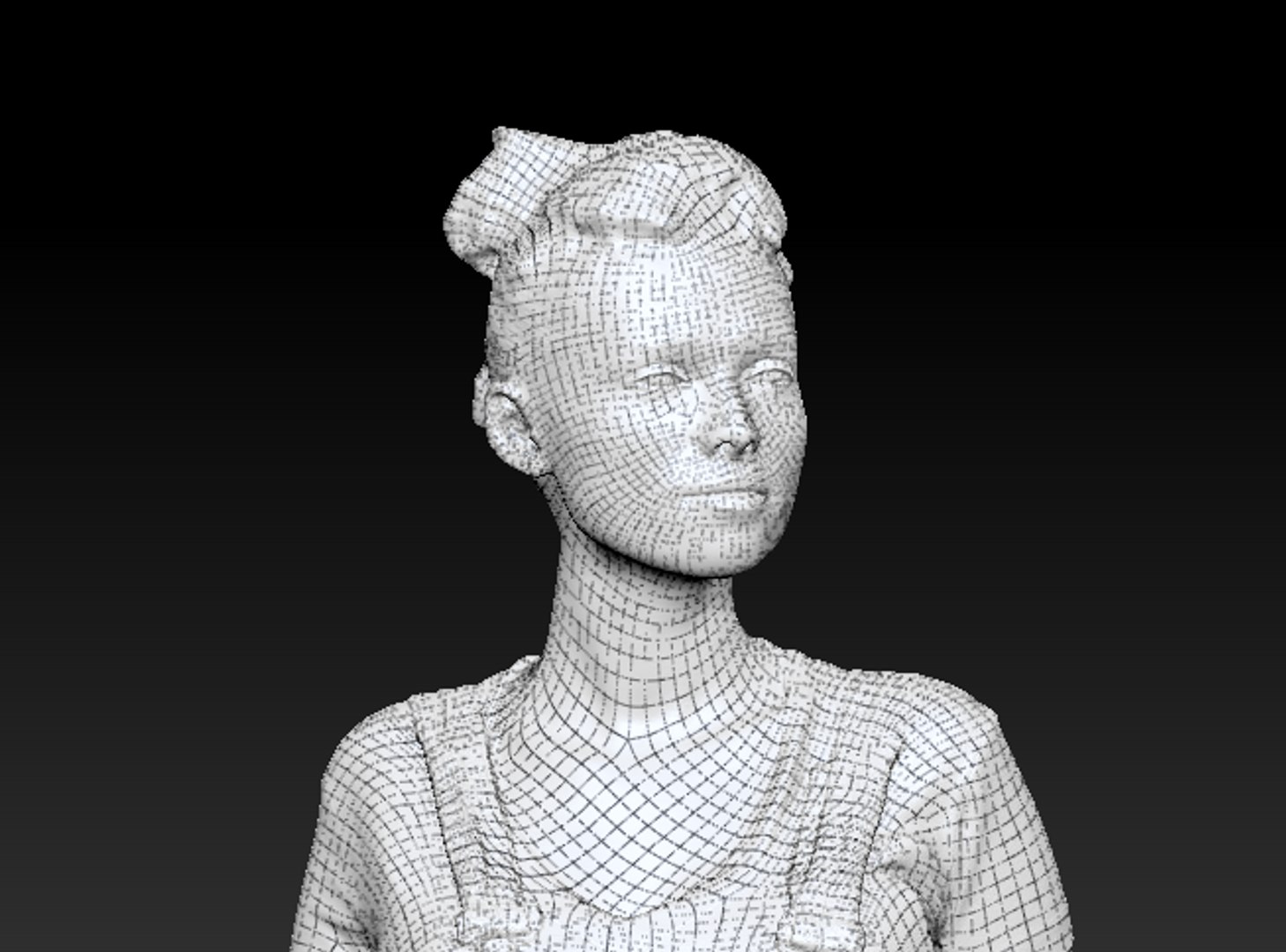 3D Photogrammetry Young Woman Character Model - TurboSquid 1620911